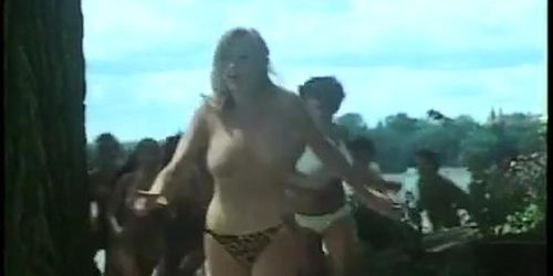 Joy Boushel Bikini Scene In The Fly