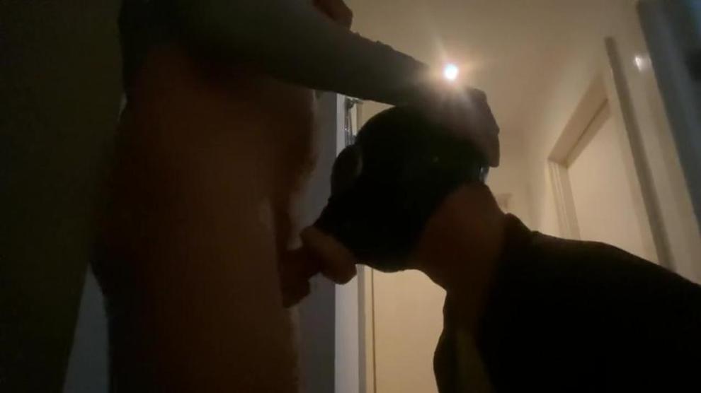 Faggot Sub In Fleshlight Gas Mask Gets Throat Fucked By Hung Top Porn