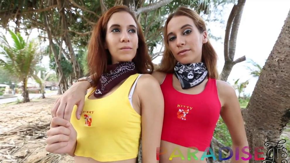 Paradise Gfs Twins Modelling And Fucking In Paradise Porn Videos