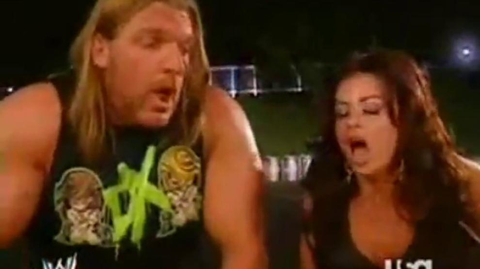 Triple H And Candice Michelle Funny Backstage Of Wwe Porn Videos