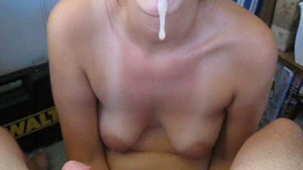 Hot Cum Dripping Down Her Chin Porn Videos