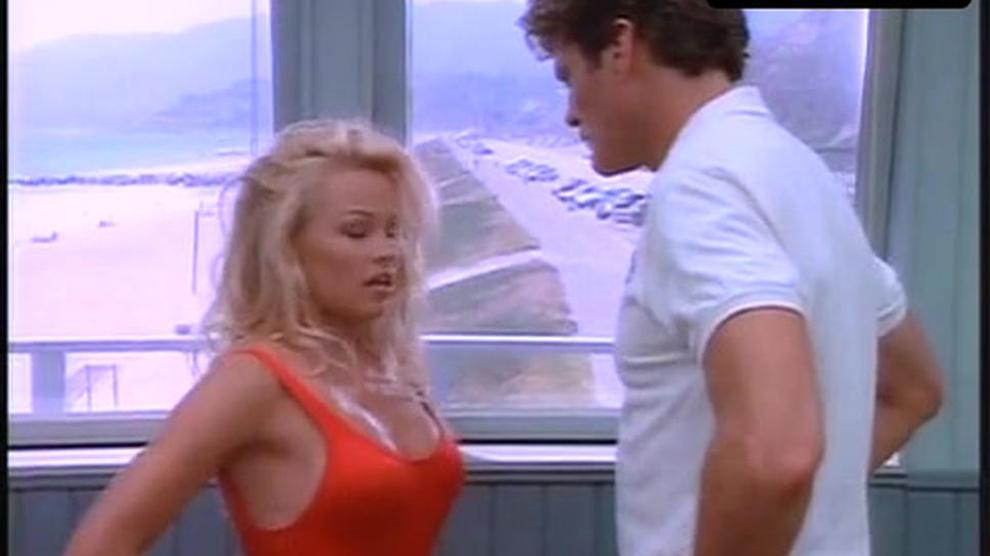 Pamela Anderson Sexy Scene In Baywatch