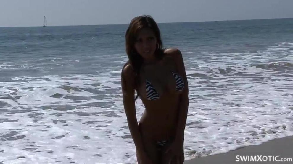 Chaya Micro Bikini Photo Shoot