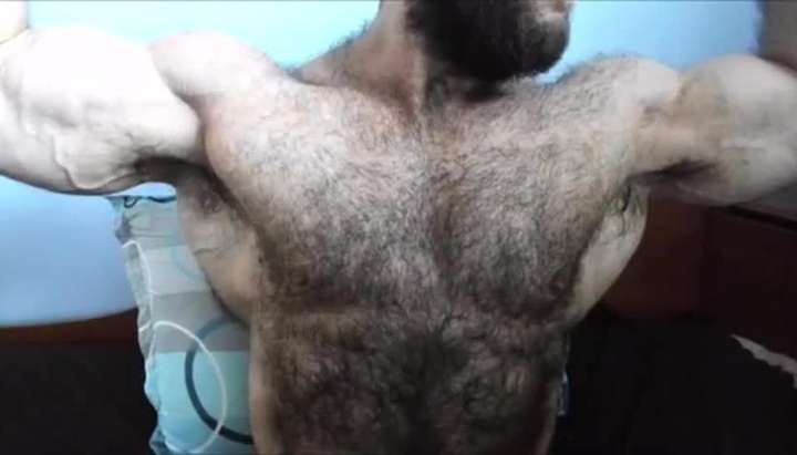 Hairy Veiny Bodybuilder Flexing On Cam Tnaflix Porn Videos
